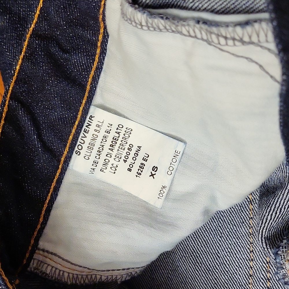 Souvenir Clubbing Jeans,Wide Legs,Made In Italy - Gem